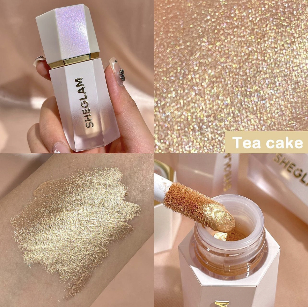 Glow bloom liquid highlighter / Iluminador líquido Sheglam - Sheglam ...